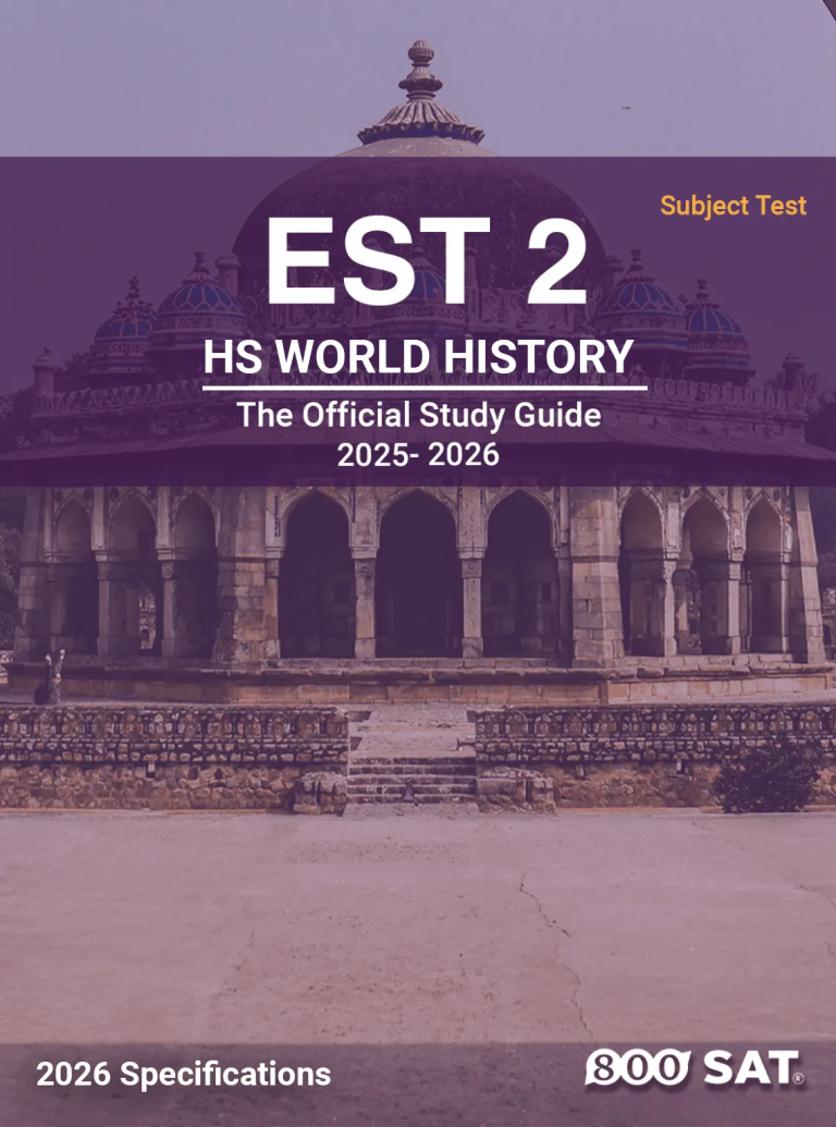 EST 2 HS World History Study Guide