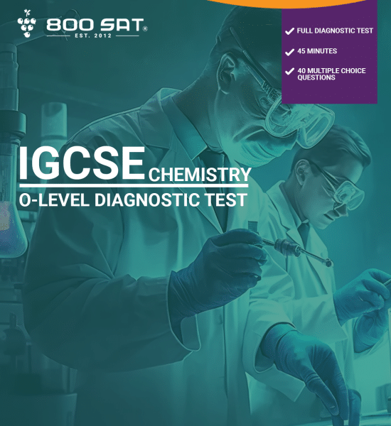 IGCSE O-Level Diagnostic Tests - 800 SAT – American & British Programs