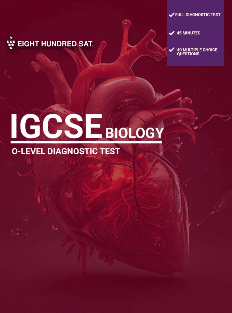 Biology IGCSE O-Level Diagnostic Test
