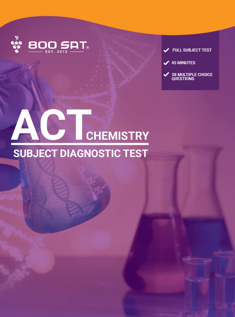 ACT Subject Chemistry Diagnostic Test