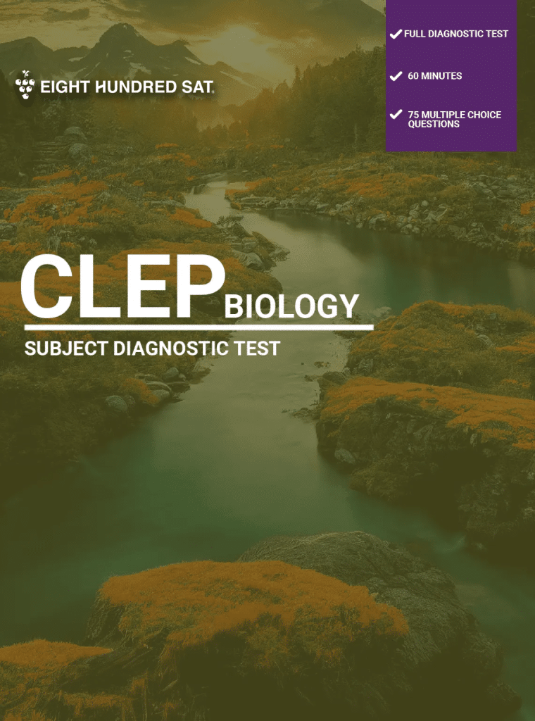 CLEP Biology Diagnostic Test
