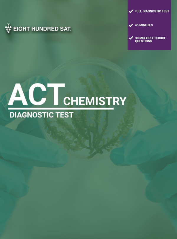 ACT Subject Chemistry Diagnostic Test
