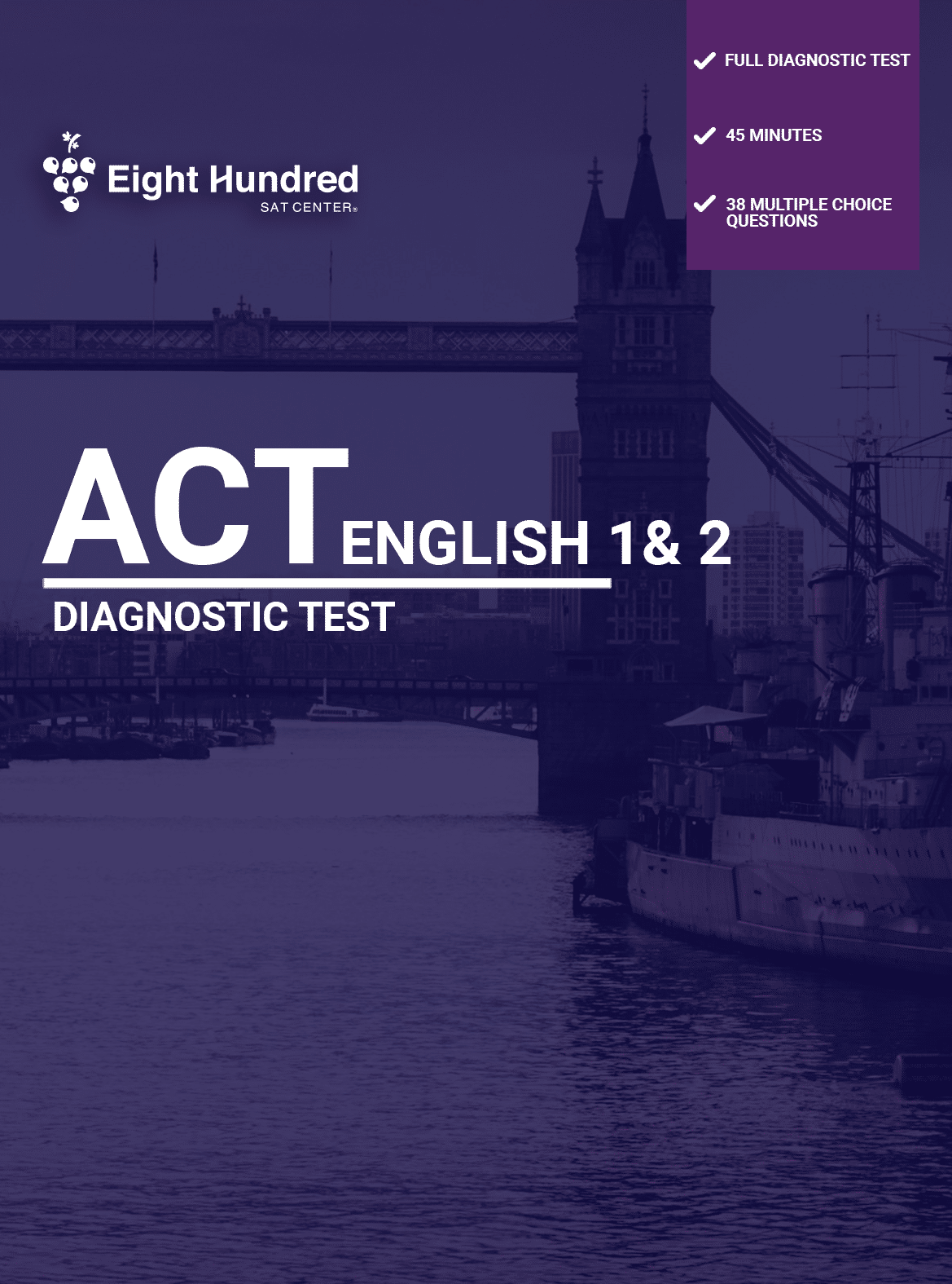ACT Subject Test: English 1& 2 Diagnostic Test