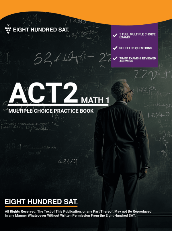 Math 1 ACT Subject Practice Book