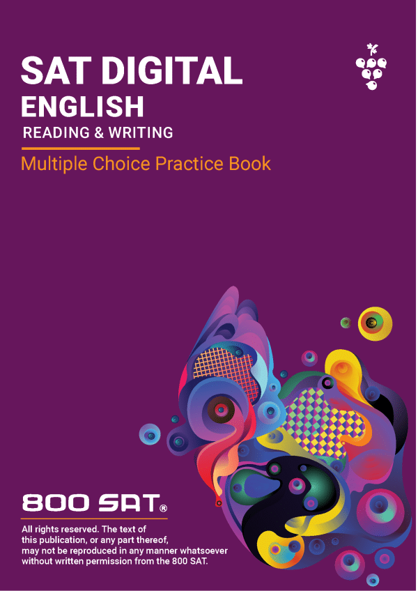 Digital SAT English Reading & Writing Practice Book