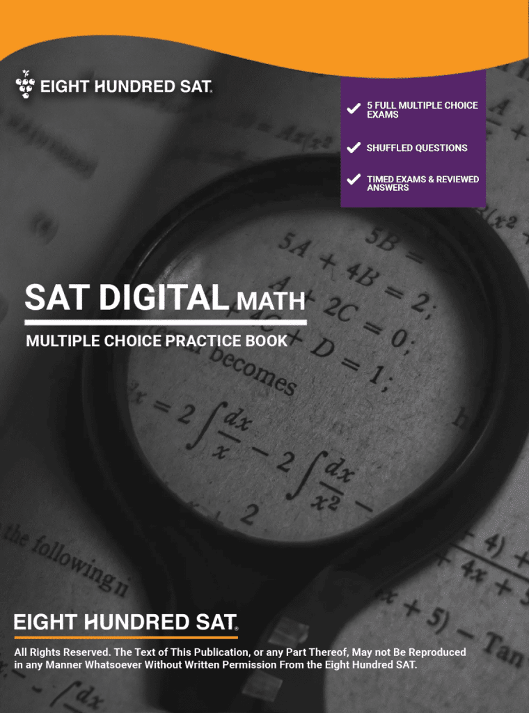 Digital SAT Math Practice Book
