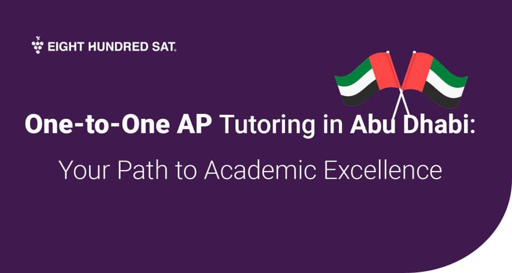 One-to-One AP Tutoring in ABU Dhabi